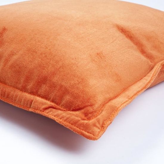 ARTHUR coussin 40x40 orange - MonBeauCoussin - Cdiscount Maison