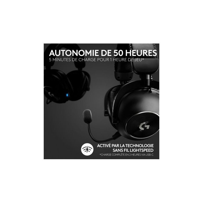 Casque PC Logitech G PRO X 2 LIGHTSPEED Casque audio Bluetooth, Micro ...