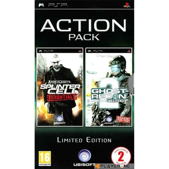 Splinter cell + Ghost recon advanced warfighter 2 - Cdiscount Jeux vidéo