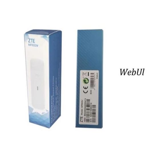 MF833V-WebUI-Dongle USB sans fil 4G, 150 Mbps, modem de persévérance ...