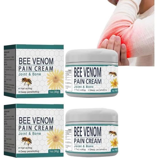 Crème de venin d'abeille, Creme venin d'abeille pour arthrites ...