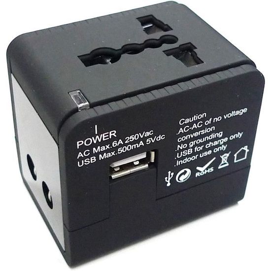 Maximal Power Adapter550 Adaptateur Universel De Prise Électrique Ac ...