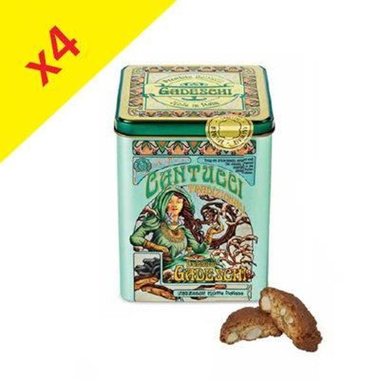 Boite Métal Cantuccini 500g Dolciaria gadeschi - Cdiscount Au quotidien