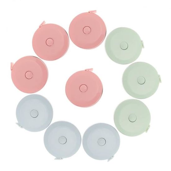 20 Pièces Mètre Ruban Rétractable Automatique Ruban À Mesurer De ...