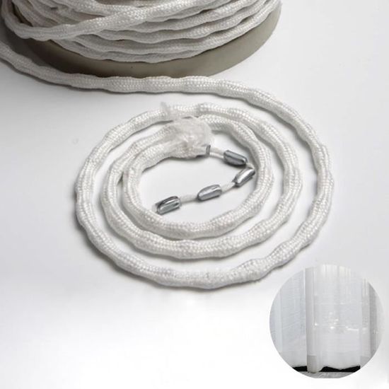 Peiyee Tresse De Plomb - 10 MèTres,Tresse De Plomb Rideaux,Fil De Corde ...