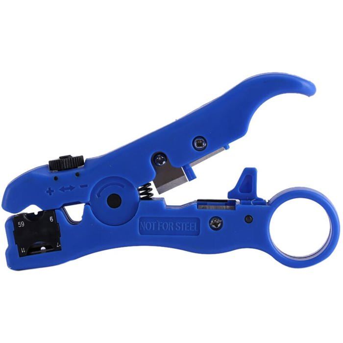 Coupe-câble Coaxial rotatif, dénudeur de fil RG59 RG6 RG7 RG11 - Cdiscount Bricolage