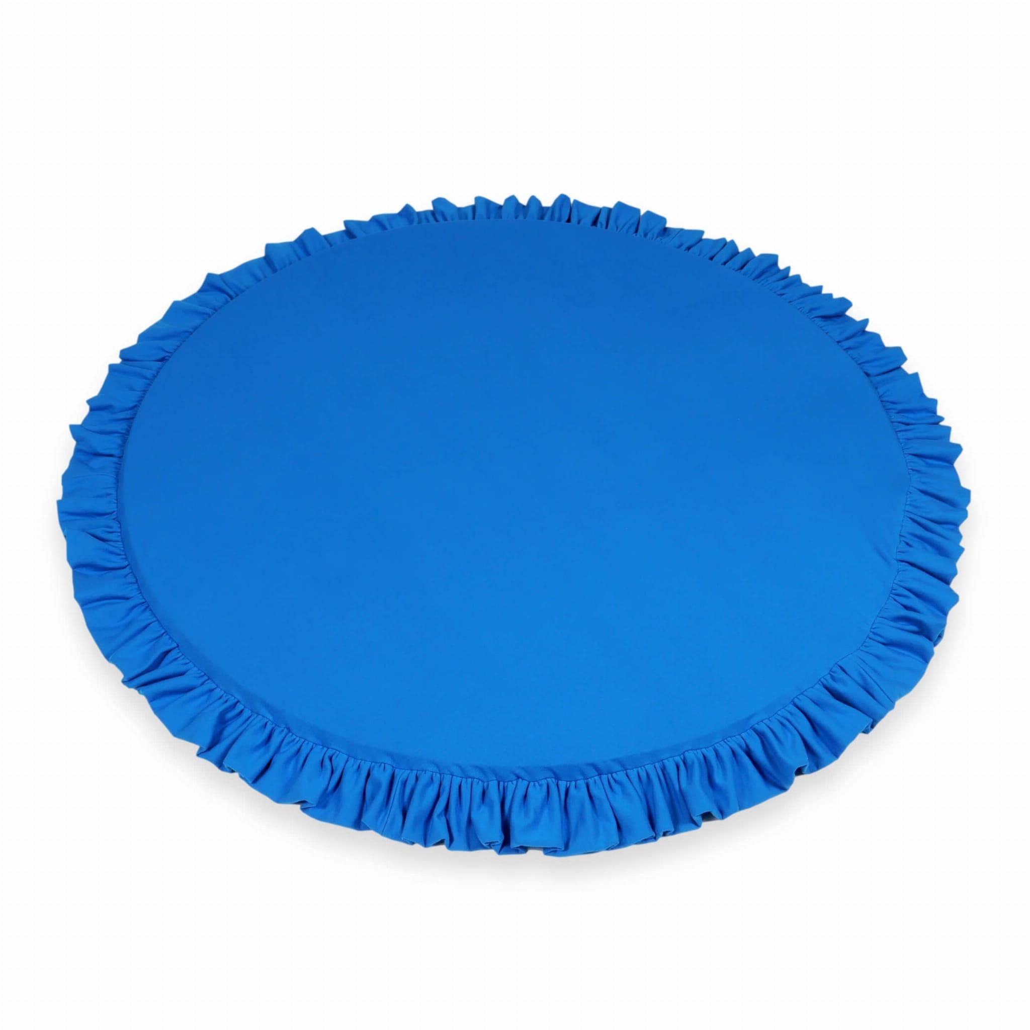 Tapis de jeu rond à volants pour enfants, 100 cm, bleu - Cdiscount Jeux ...