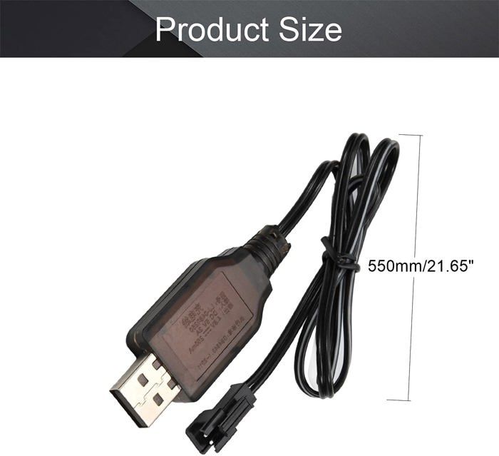 Chargeur USB - YUNIQUE FRANCE - SM-2P - 250mAh - 6V Ni-Mh - Charge ...