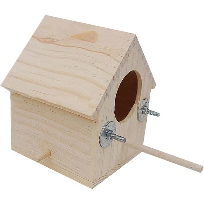 Mini Petit Nichoir En Bois Maisons D'Oiseaux Décoratives Élevage ...