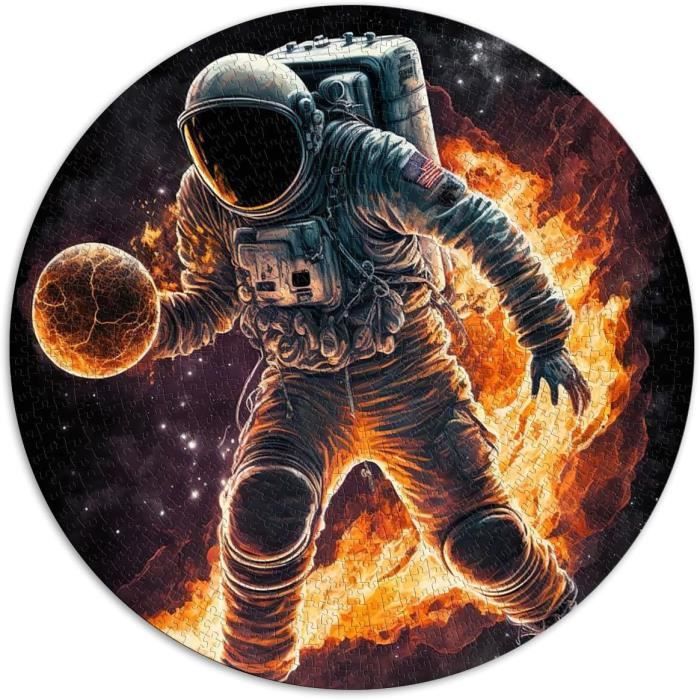 Basketball Astronaut Space Jigsaw Puzzles for Jigsaw Puzzles for Adults ...