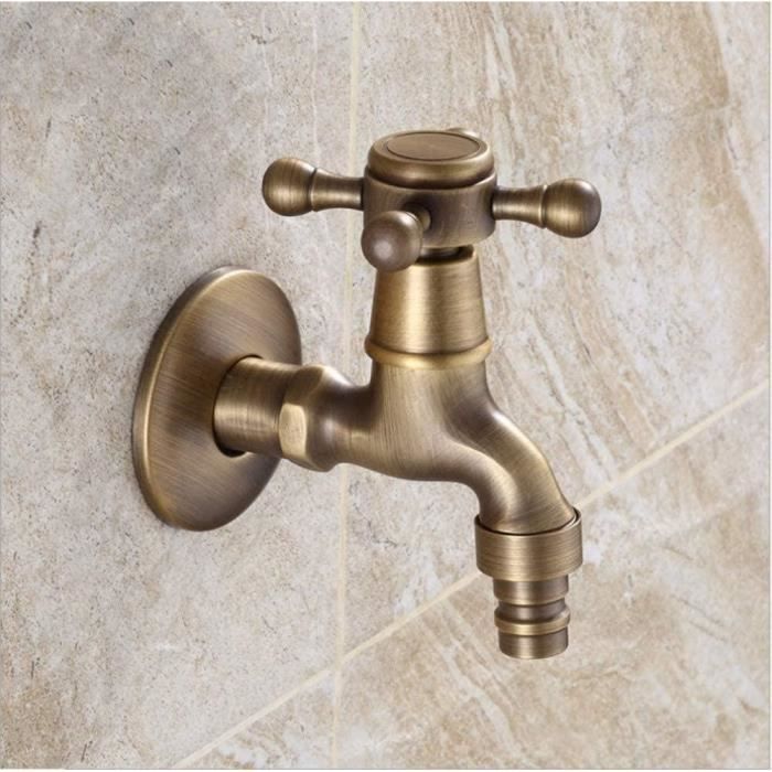 Robinet De Machine À Laver Mural De Salle De Bains Robinet De Piscine ...