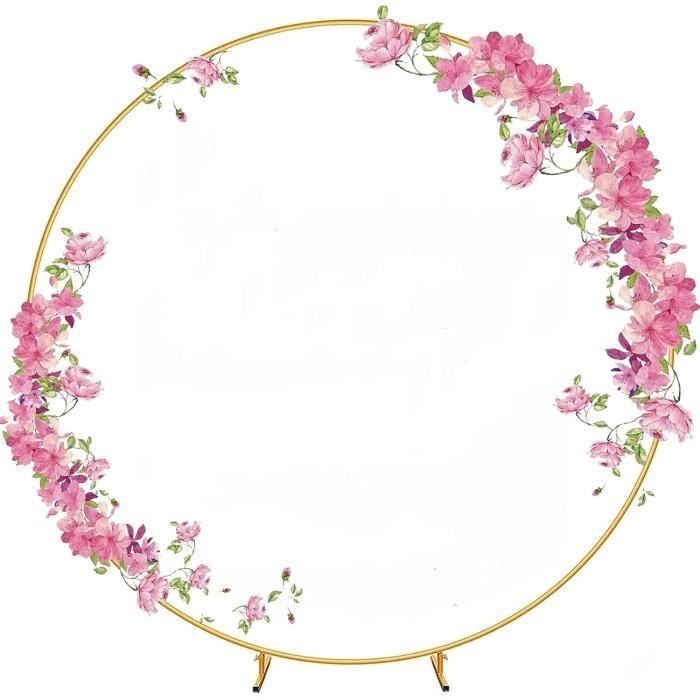 Grand Support D'Arche De Ballon,2Kit D'Arche Ballon Rond En Métal,Arche ...