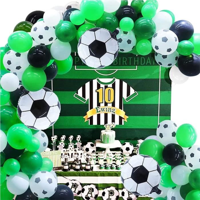 Decoration football, Soccer Thème Décorations de Football Ensemble de ...