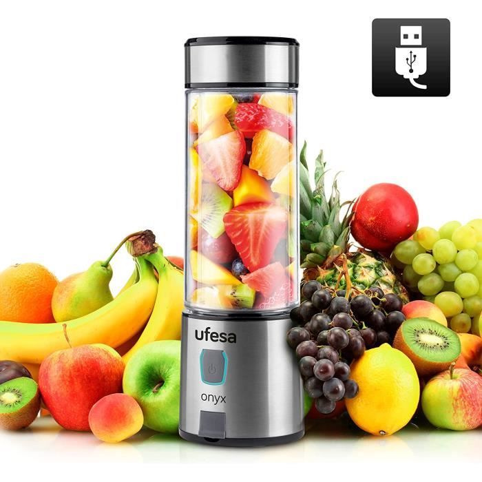 Mixeur Blender Portable Rechargeable Par Usb, Jusqu'À 20 Utilisations ...