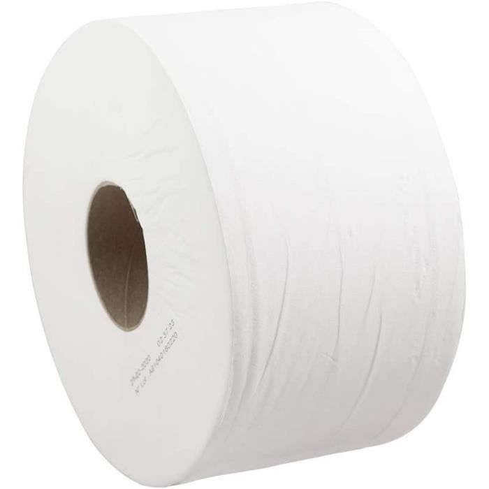 Papier Toilette Rouleau Pure Ouate Mini Jumbo À Dévidage Central Blanc ...