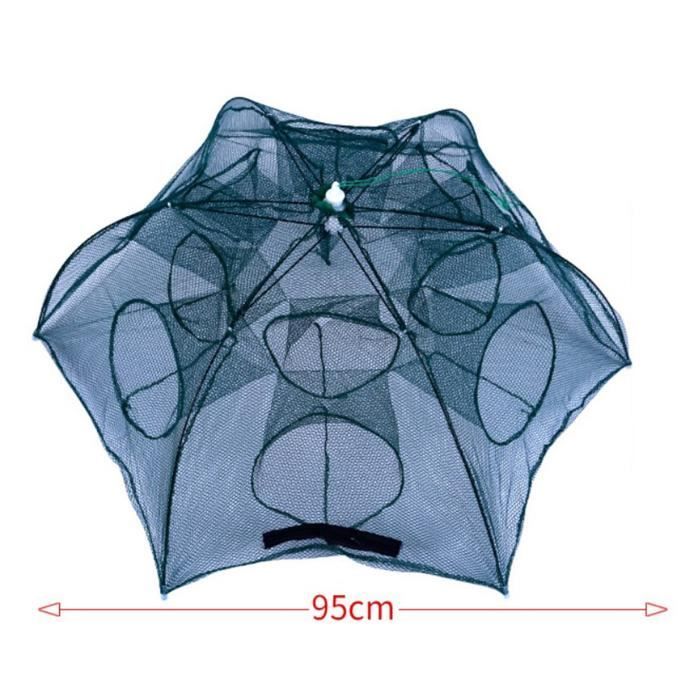 Dioche cage à filet de crabe Piège à appâts de pêche filet de pêche ...