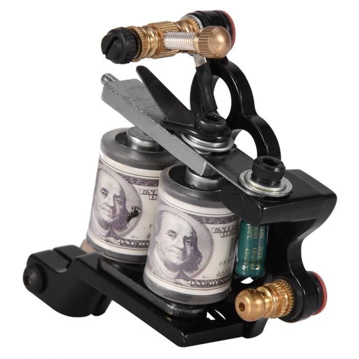 10 Wrap Tattoo Machine Gun, Tattoo Liner Shader Iron Machine Gun Cuivre ...
