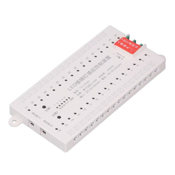 Garosa Contrôleur LED à induction pour corps humain DC12V/24V LED Kit d ...