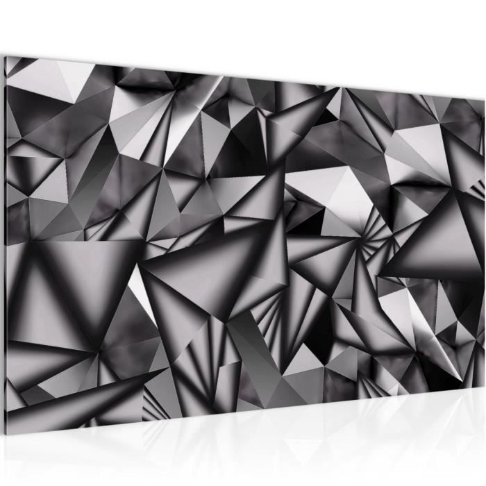 Runa art Tableau Décoration Murale 3D Métallique 70x40 cm - 1 Panneau ...