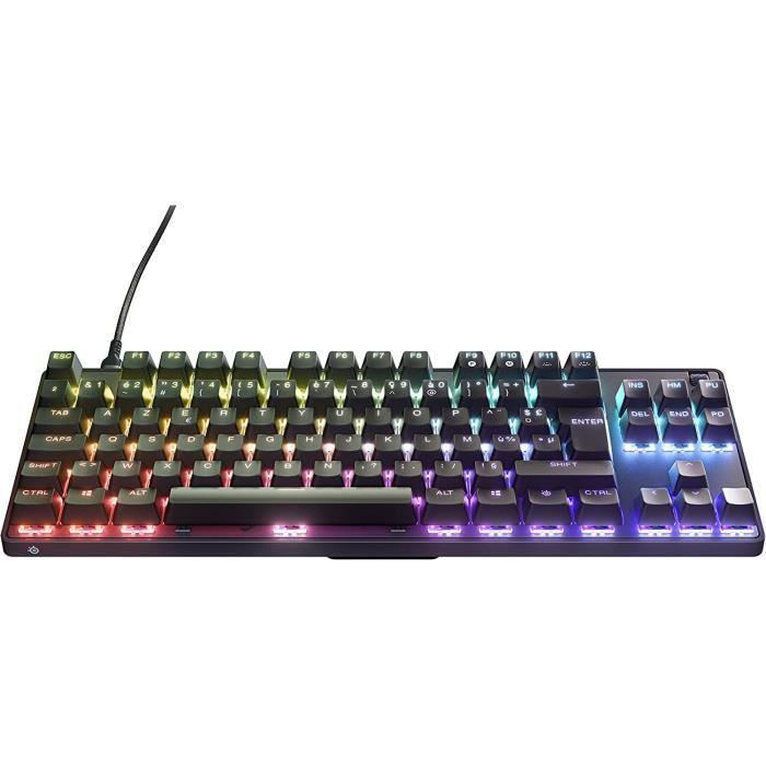 SteelSeries Apex 9 TKL - Clavier de jeu mécanique - Switchs optiques ...