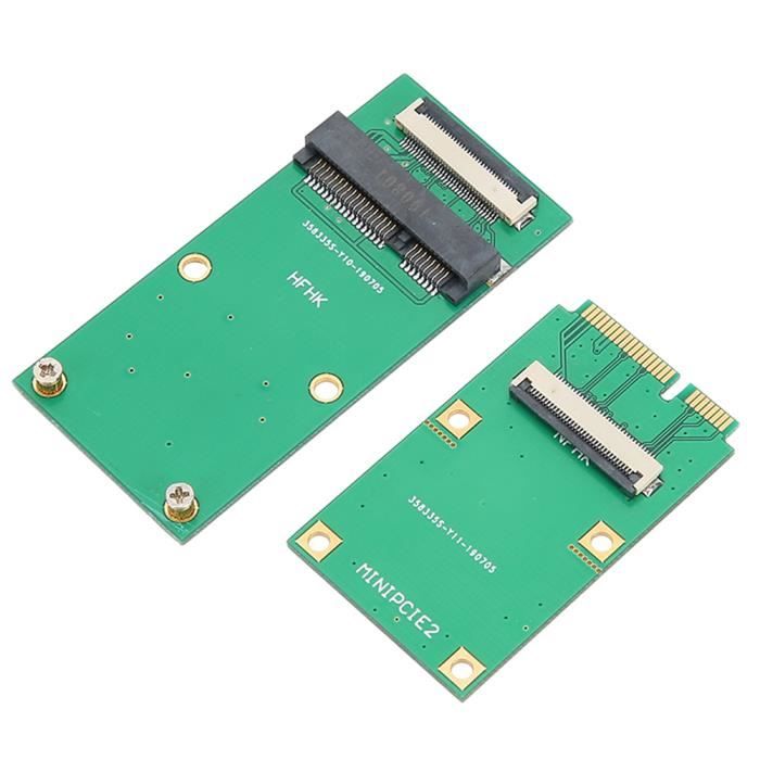 TMISHION Carte réseau Mini Carte sans Fil PCIE WIFI Verte ABS Câble d ...