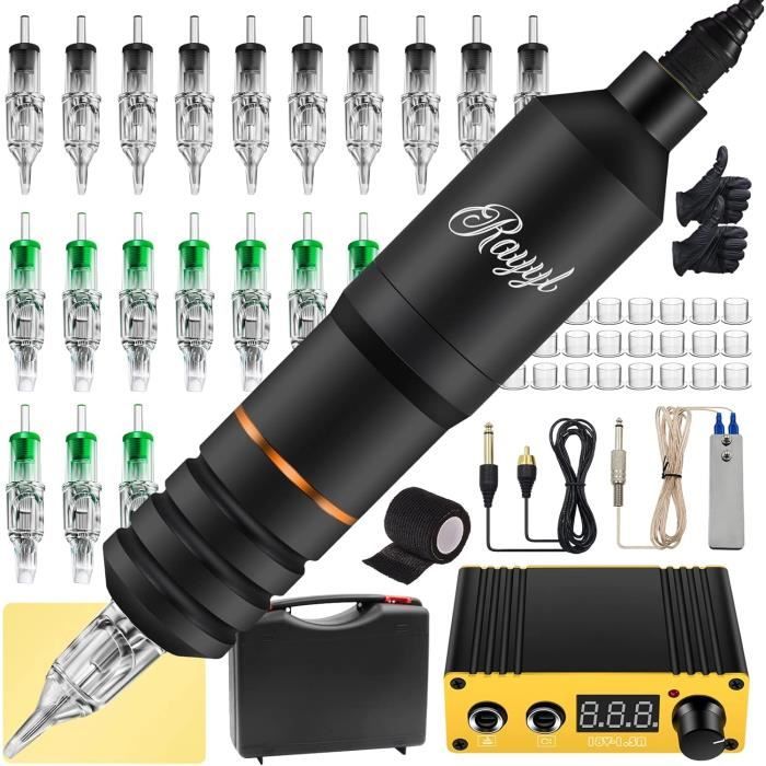 Kit Stylo Machine Rotative, Kit De Stylo Machine Rotative Complet 20 ...