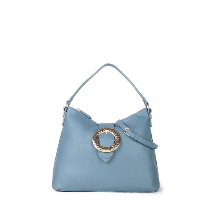 Sac Bandoulière Bowery Valentino Vbs7ln02 Polvere Bleu Polvere