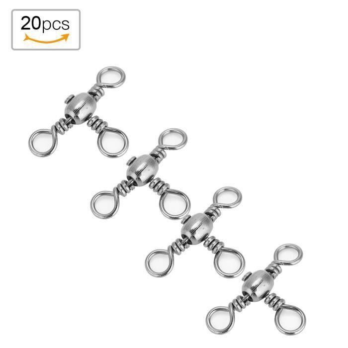 RA04293-Pivots roulants 20 pièces pivotantes flexibles durables à trois ...