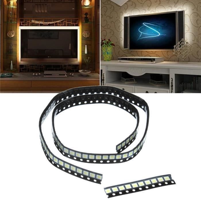 100pcs 110LM 1W 3V 3030 LED Diode Rétro-éclairage de Télévision Haute ...