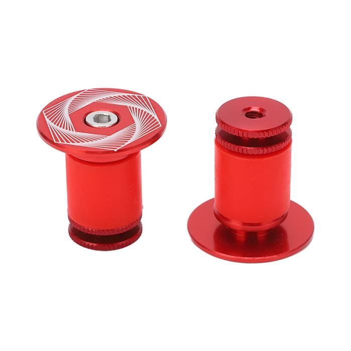 Embouts de guidon de vélo en aluminium RISK de la marque ZERONE pour ...