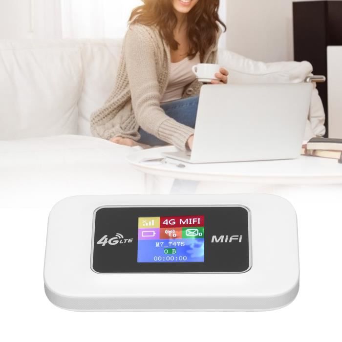 RIN-WiFi 4G Routeur sans fil 4G WiFi 150 Mbps Intelligence Alimentation ...