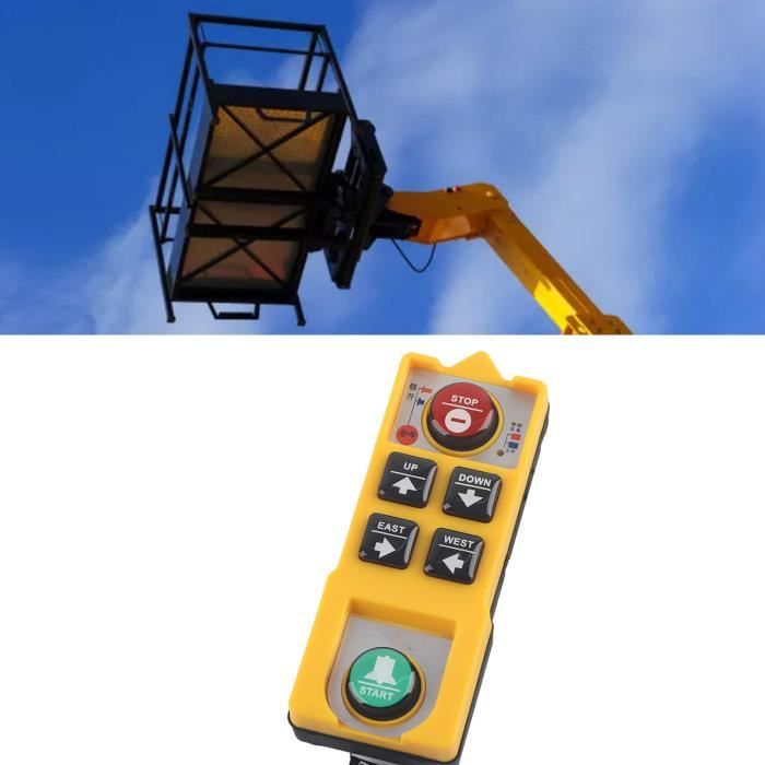 EJ.life Hoist Controller, Crane Remote Control Easy Operation for ...