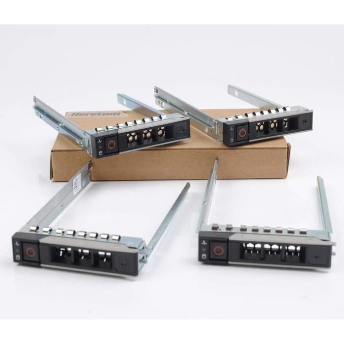 Heretom Lot de 4 plateaux de disque dur SAS SATA 2,5 14e génération ...