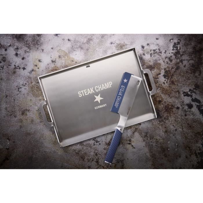Steak Champ Plancha, 4,2 Kg : Plaque De Cuisson Pour Barbecue Au ...