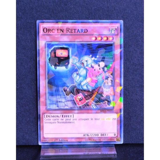 Carte YU-GI-OH BP03-FR096-SH Orc En Retard NEUF FR - Cdiscount Jeux - Jouets