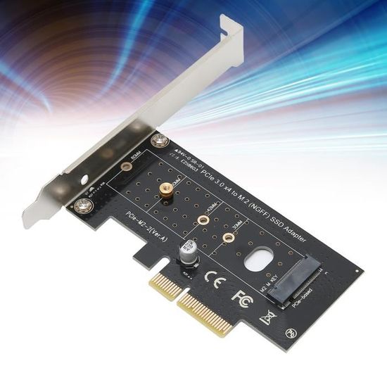 Carte Adaptateur SSD - HURRISE - PCI-E vers NGFF - Compatible Windows ...