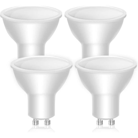 Gu10 Led Bulbs, 40W Halogen Spotlight Bulb Equivalent, 5W 400Lm Energy ...