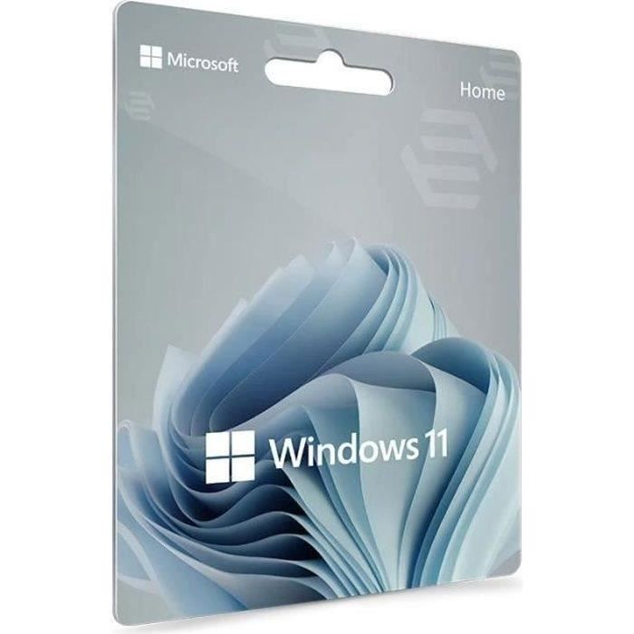 Microsoft Windows 11 Famille (Home) - 64 bits - Clé licence à ...