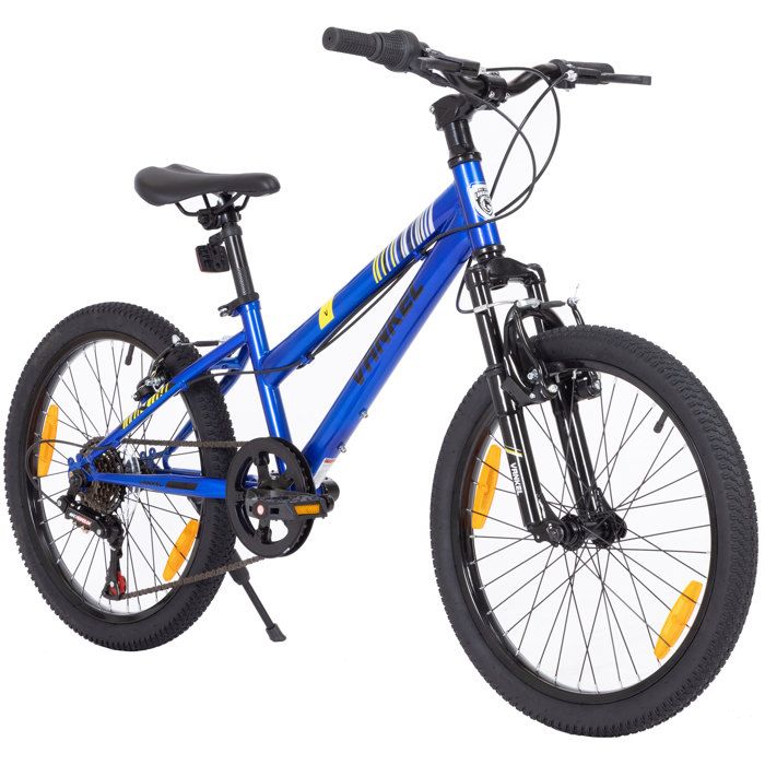 VANKEL Vélo Enfant 20 Pouces – Vélo de Montagne Garçon/Fille 6 à 10 Ans ...