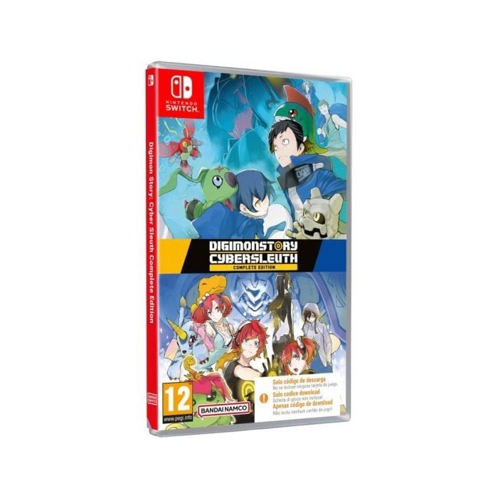 Digimon Story Cyber Sleuth: Complete Edition Code In The Box Nintendo ...
