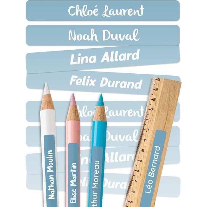 Étiquettes autocollantes personnalisées pour l'école et la maternelle ...