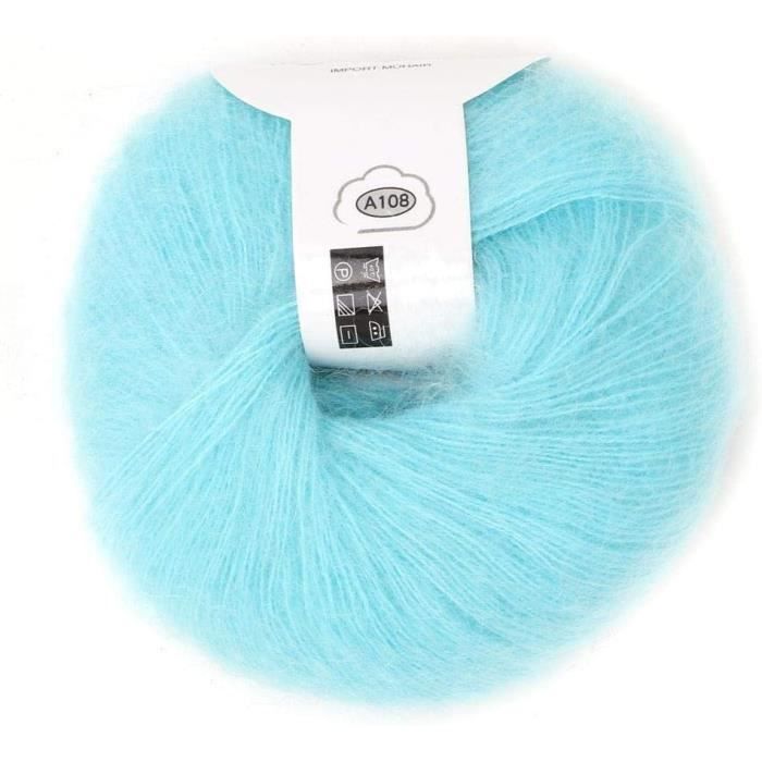 Fil De Laine Pour Tricoter Mohair Doux Tricoter Angora Fil De Laine ...