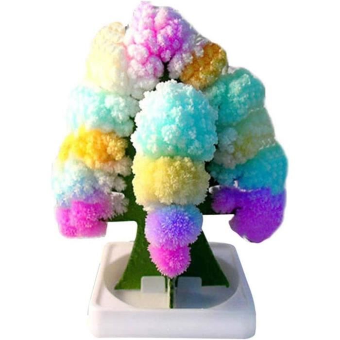 Sapin De Noël, Incroyable Magique Crystal-Culture Des Arbres Mystique ...