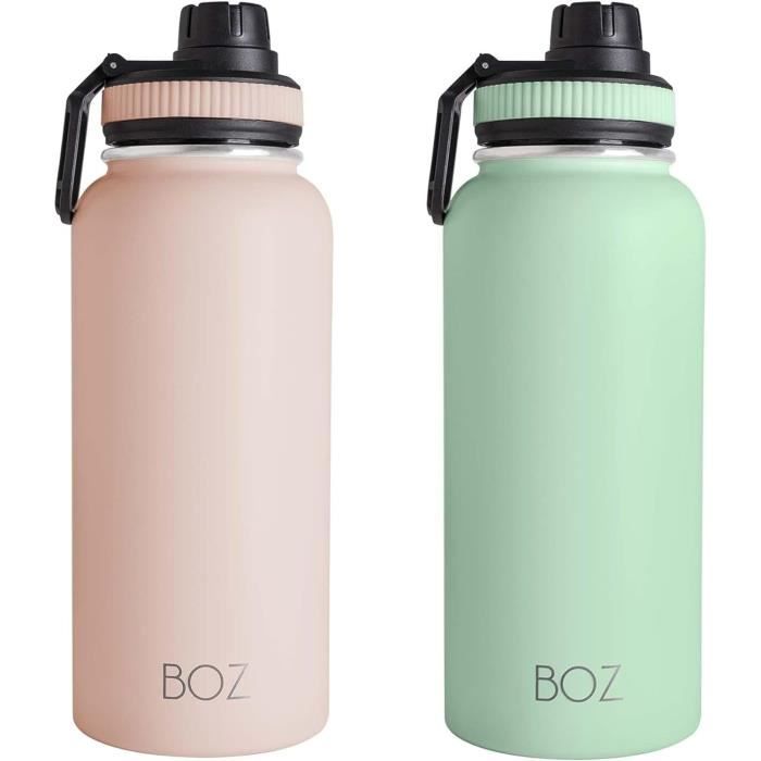 Gourde Isotherme En Acier Inoxydable 1L, Sans Bpa, Isolation Sous Vide ...
