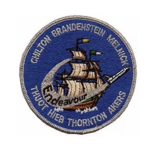 Ecusson Patch NASA Navette ENDEAVOUR Mission STS-49 Made in USA ...