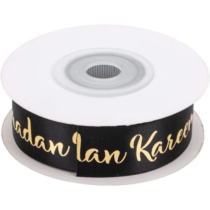 1 Rouleau de Rubans de Mubarak Ramadan DIY Candy Sacs Sacs Rubans ...