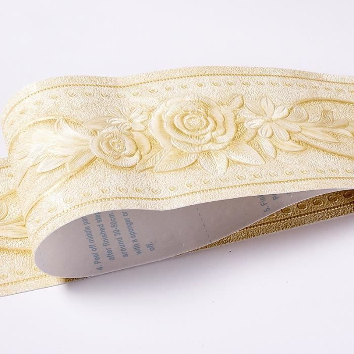 Frise Murale Adhesive - Non spécifié - Pivoine jaune - 10,6 x 500 cm ...