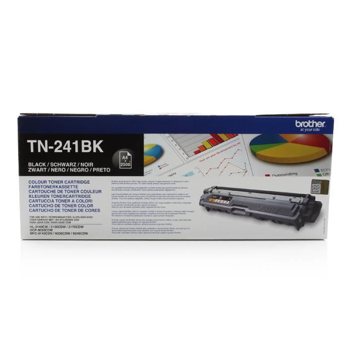Brother MFC-9140 CDN - Original Brother TN-241BK - Cartouche de Toner ...