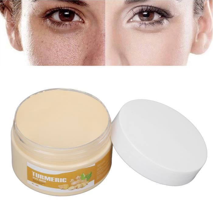 Facial au curcuma 3.5 Oz Curcuma Face Mask Hydratant Réparateur ...