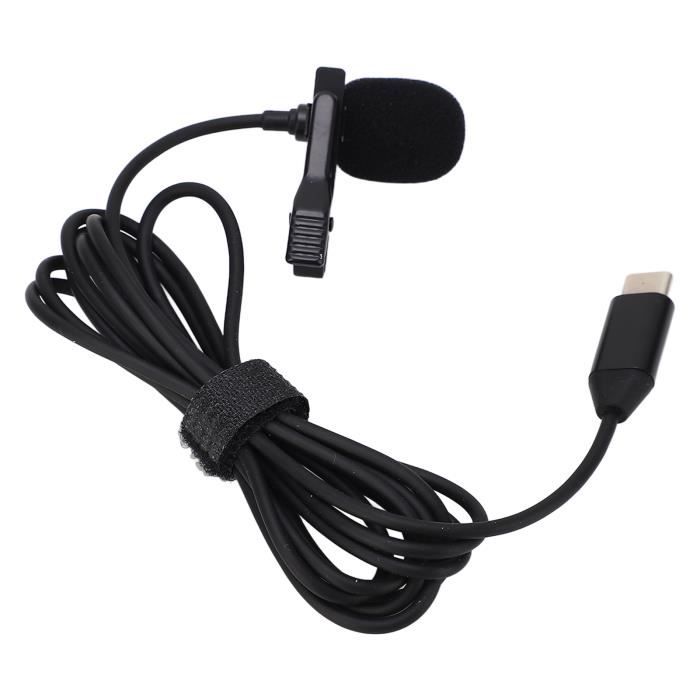 HURRISE Récepteur Lavalier Microphone Lavalier pour caméra d'action ...